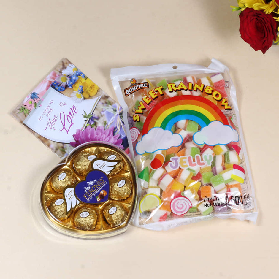 Send Romantic Chocolate Hampers Online | Romantic and Love Chocolates ...